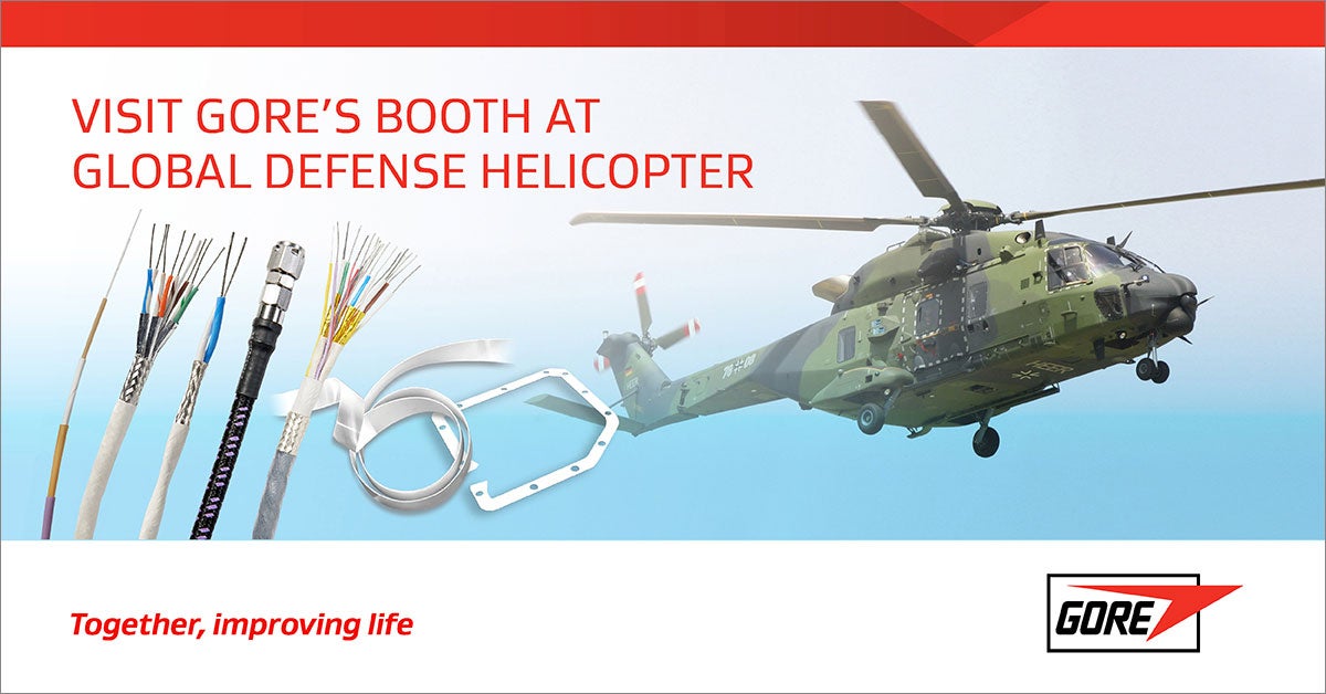 Gore Exhibiting at 2021 Global Defense Helicopter | 日本ゴア