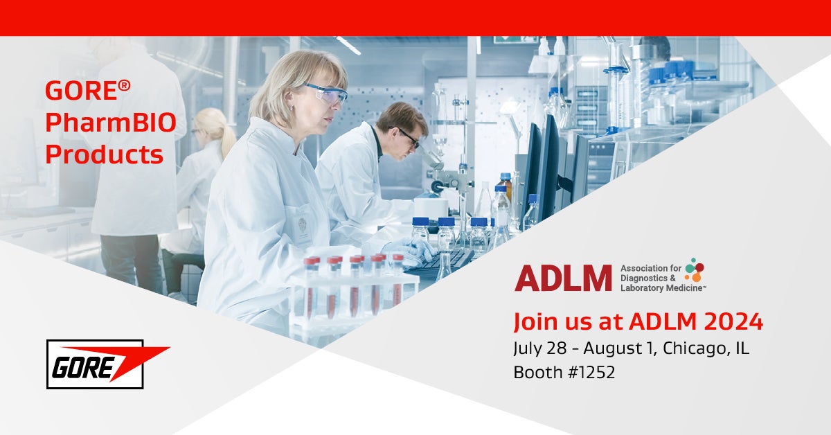Gore PharmBIO present at ADLM 2024 in Chicago | 日本ゴア