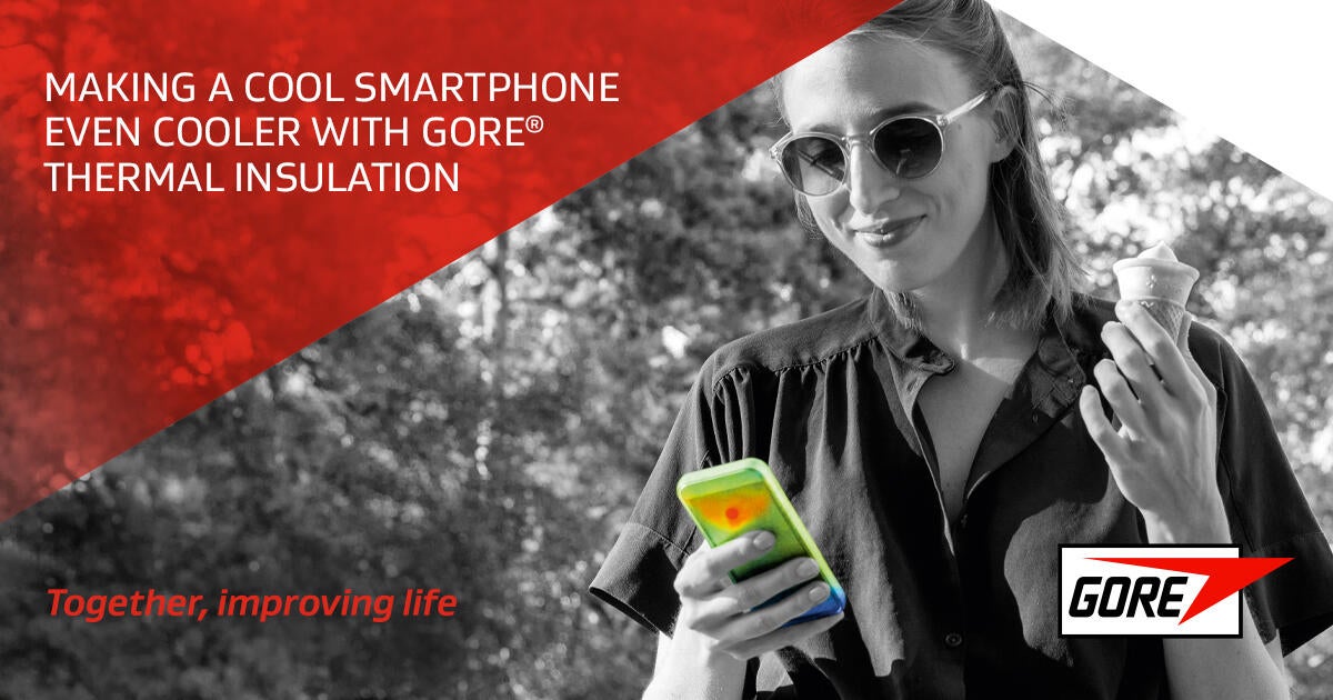 GORE® Thermal Insulation でスマートフォンの表面温度を低減 | 日本ゴア